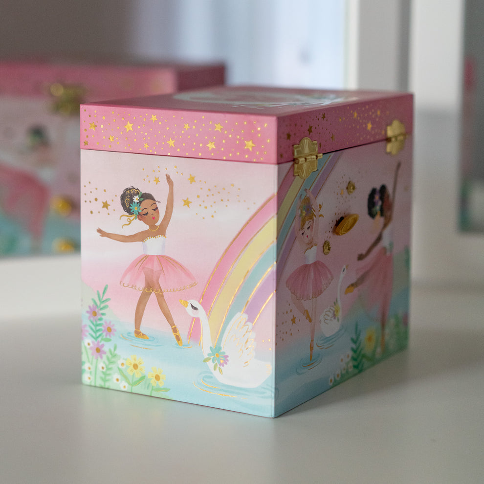 Twirling Ballerina Musical Jewelry Box with Drawers – Giggle & Honey